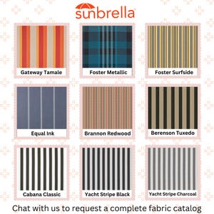 Custom Sunbrella Outdoor Curtains With Tab Top – UV Resistant & Weatherproof for Patios - Etsy