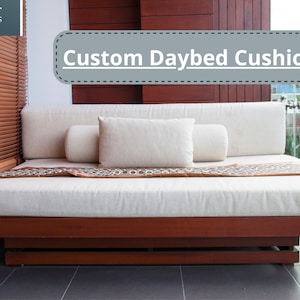 Custom Daybed Cushion Outdoor Daybed Cushion Circular - Etsy