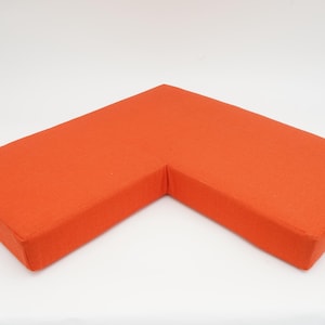 Custom L-shaped Cushion: Corner Sofa & Bench Seating, Indoor/outdoor - Etsy