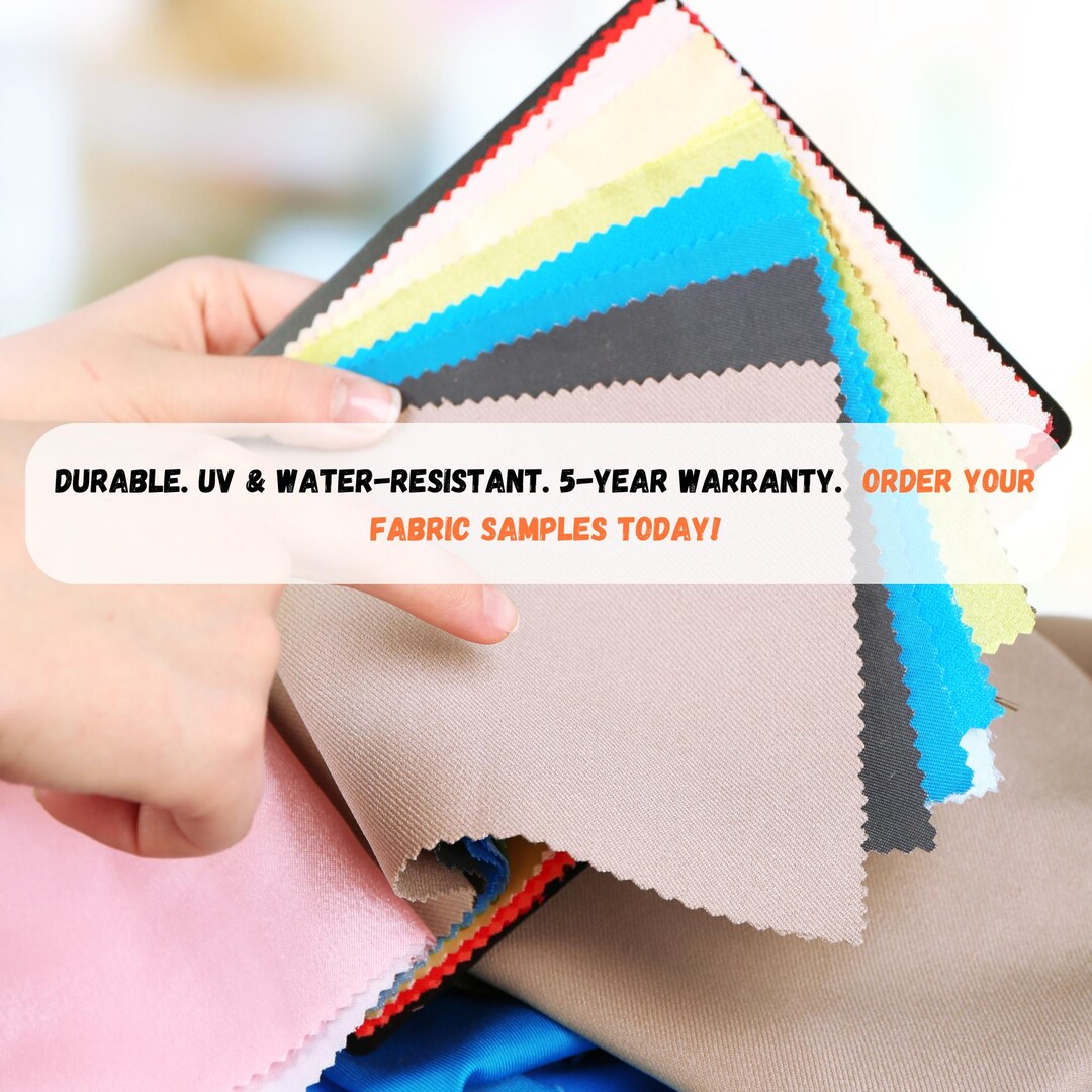 Heavy-duty Outdoor Fabric Sample Pack – Durable & Fade-resistant (set ...