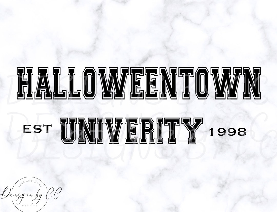 Halloweentown Svg, University Svg, Halloween Digital File for Cricut - Etsy