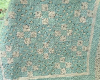 Baby Stork Quilt - Etsy