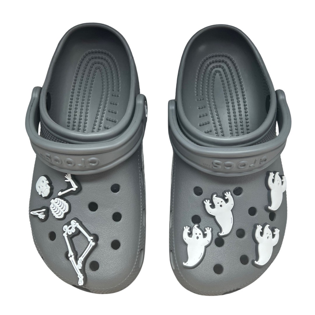 Halloween Croc Charms Skeleton Ghost - Etsy