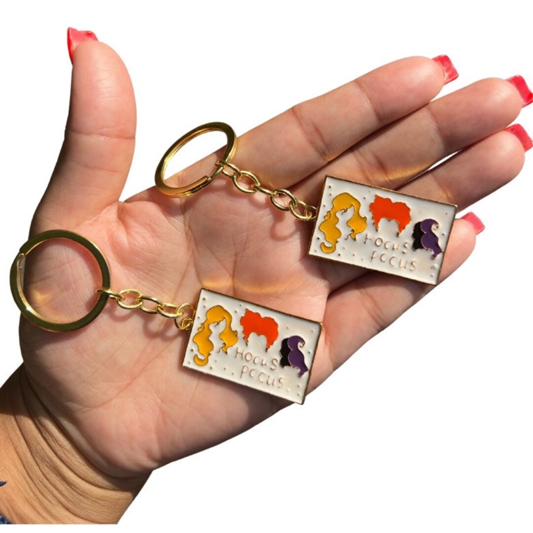 Hocus Pocus Keychain Sanderson Sisters Keychain - Etsy