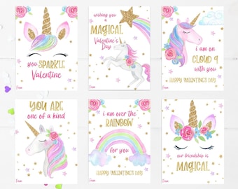 Printable Magic School Valentine's Day Cards, Print at Home Classroom ...