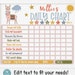 Printable Kids Daily Chore Chart, Editable Behavior Chart, Kids Reward ...