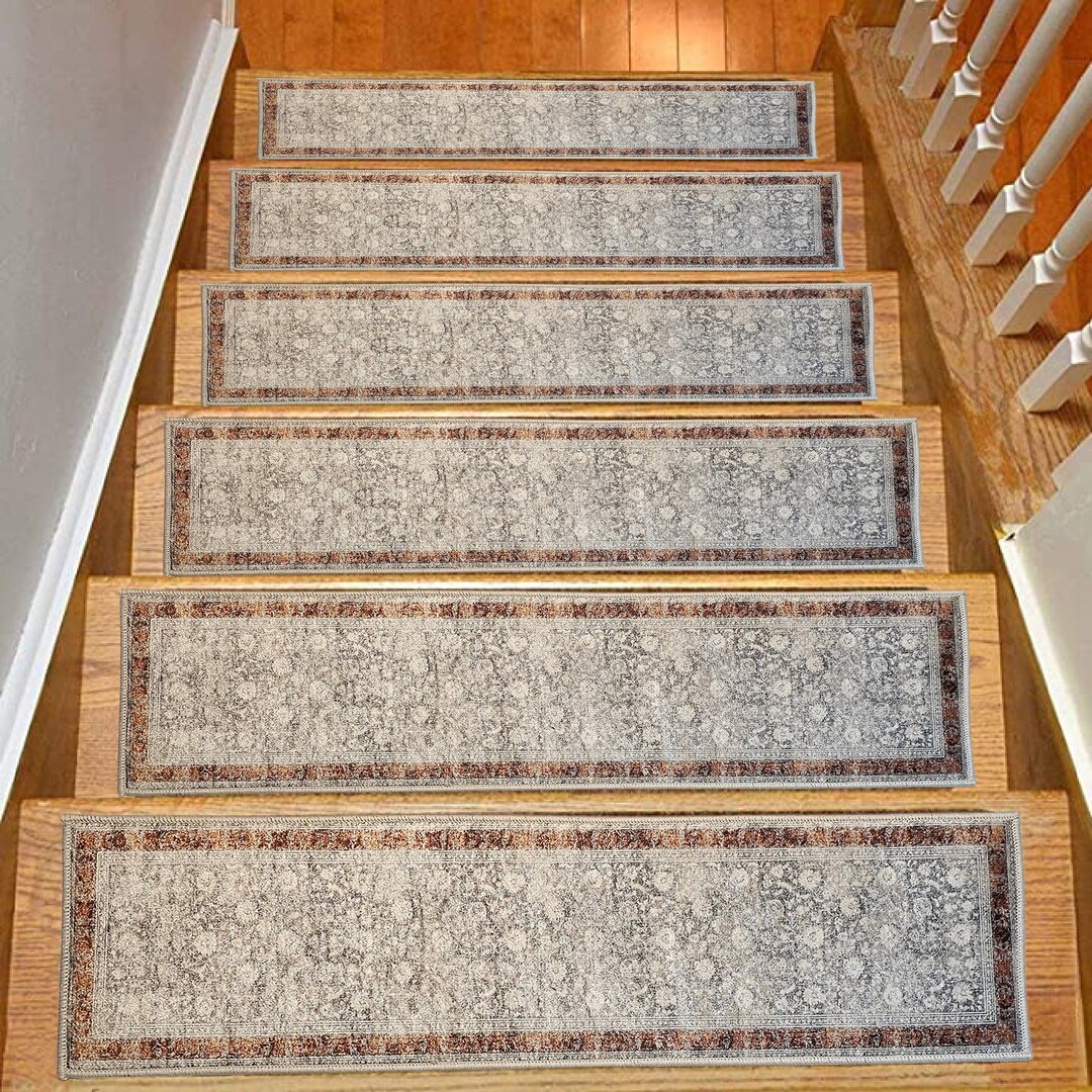 Wildflower Stair Treads Rug, Stair Carpet, Aesthetic Stair Runner ...