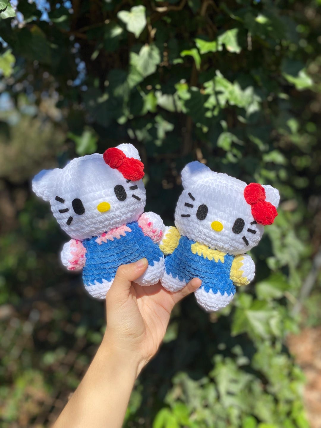 Made to Order: Kitty in Overalls - Etsy