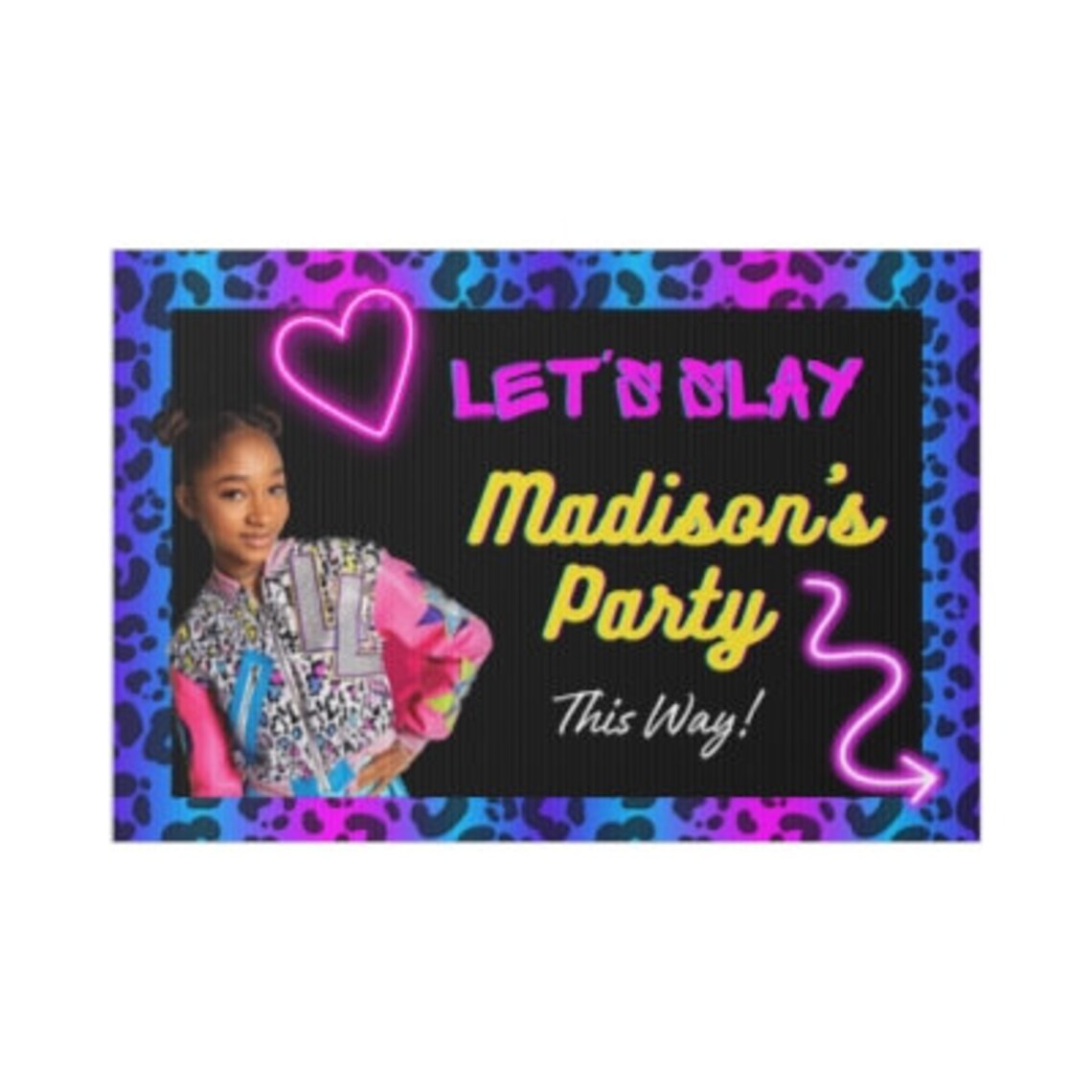 That Girl Lay Lay Birthday Yard Sign | Personalizable Birthday Lawn ...