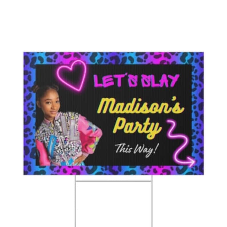 That Girl Lay Lay Birthday Yard Sign | Personalizable Birthday Lawn ...