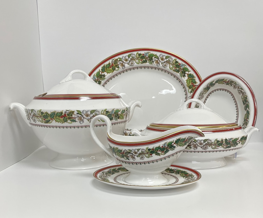 Spode Christmas Rose Made in England - Etsy