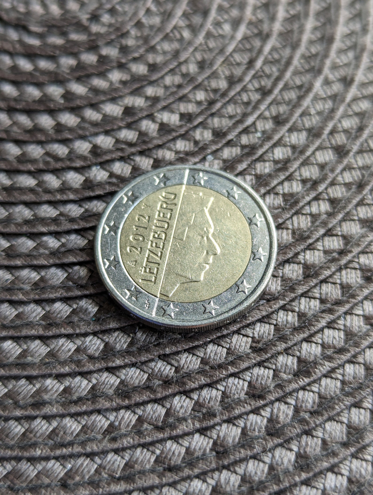 2 EURO Coin LËTZEBUERG 2012 Luxembourg - Etsy