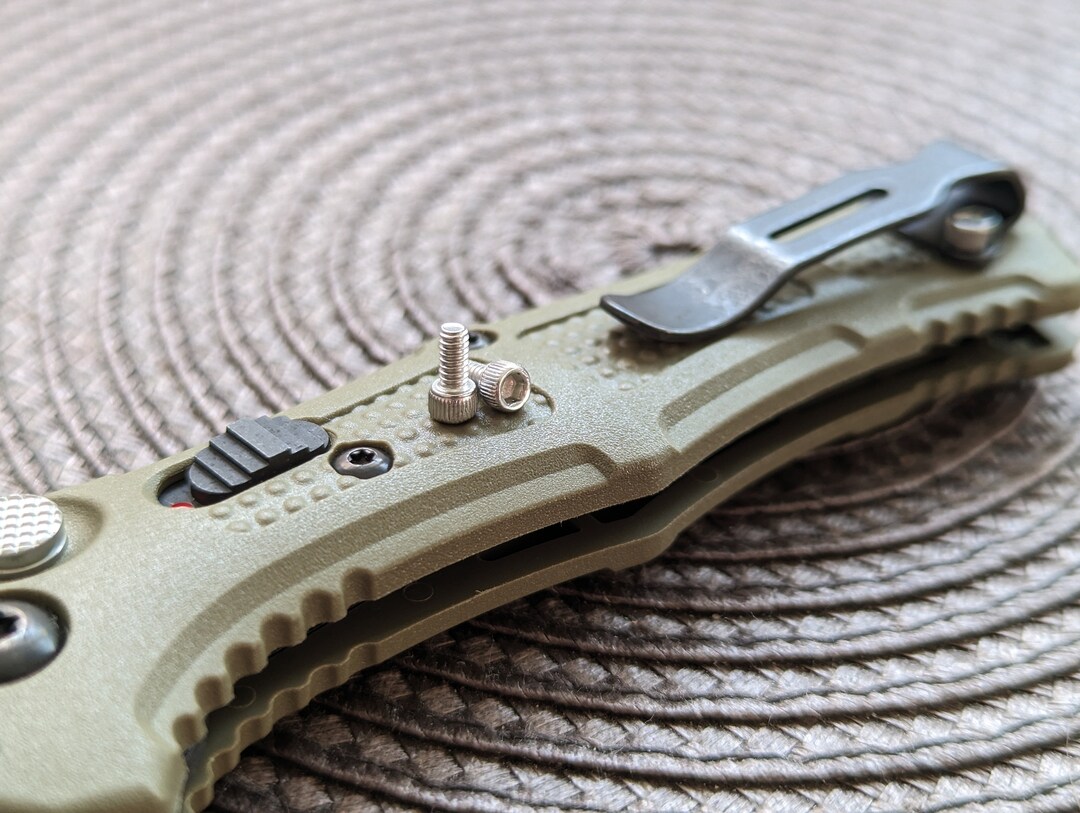 Benchmade Claymore Mini Model Knife 2 HEX HI Screwdriver Screws + 1 ...