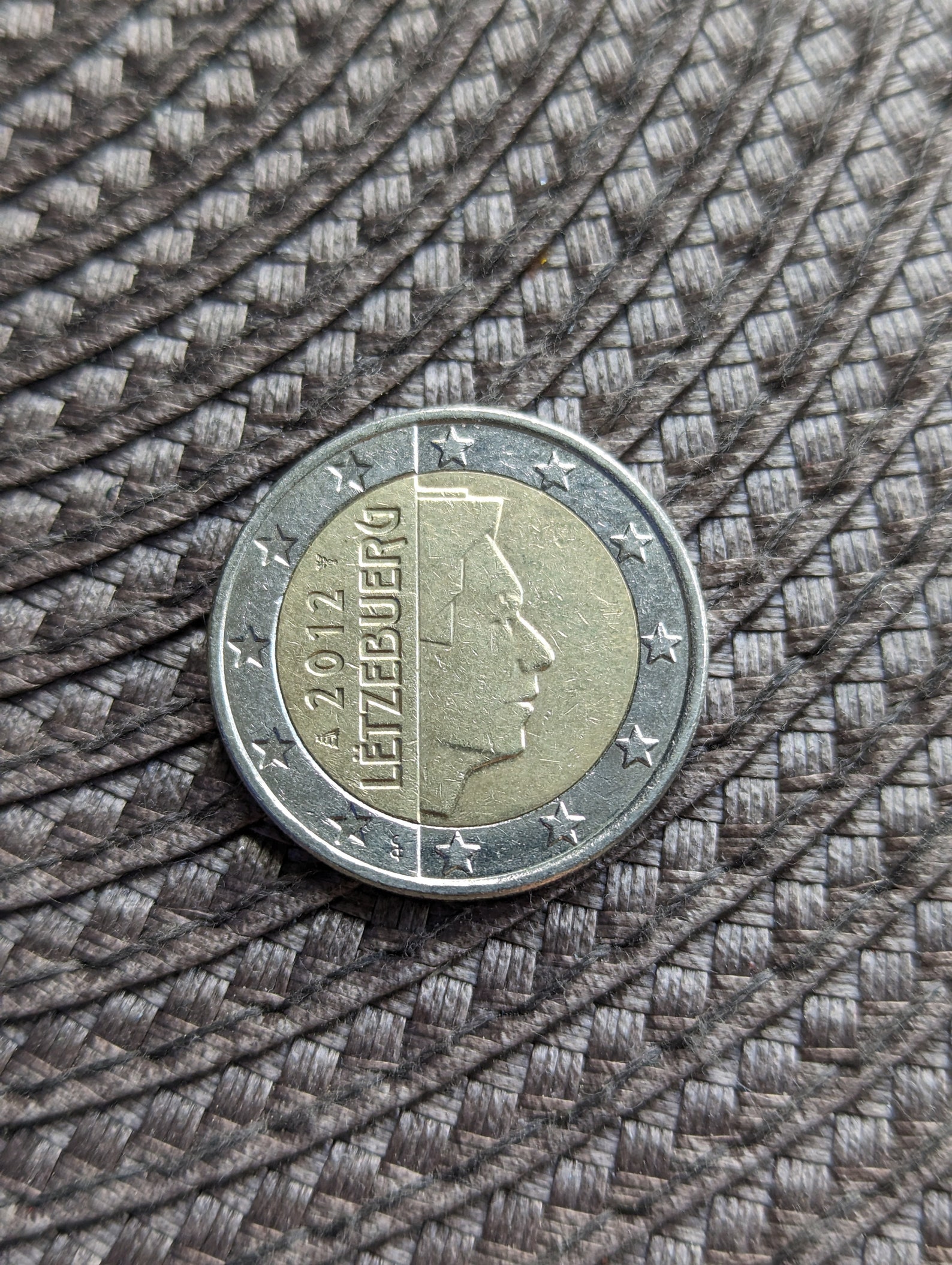 2 EURO Coin LËTZEBUERG 2012 Luxembourg - Etsy