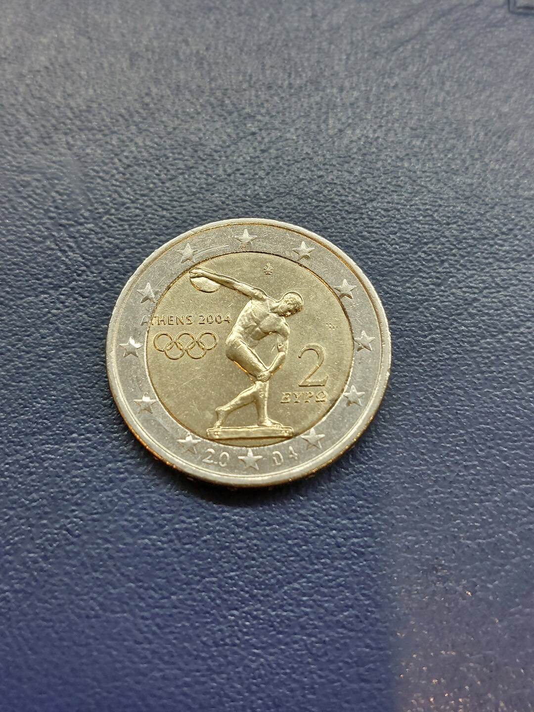 2 EURO Coin Greece 2004 Athens Olympic Games - Etsy