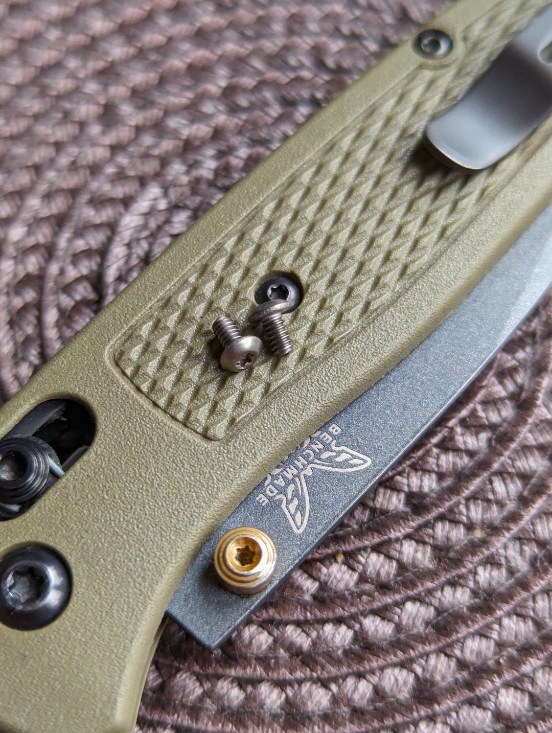 Benchmade Bugout 535 SCREWS ONLY Knife 2 Torx TITANIUM Screwdriver ...