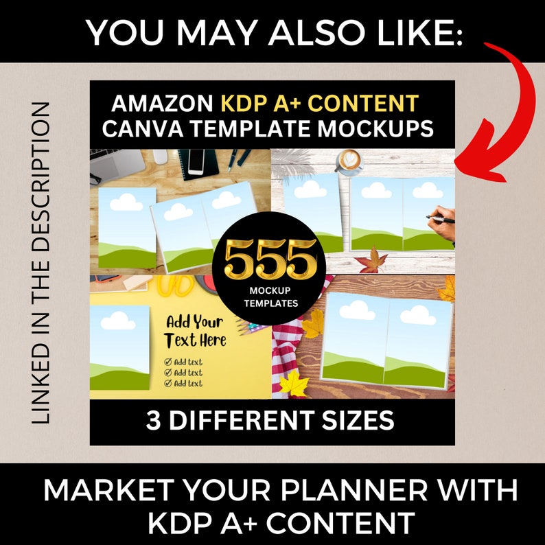 KDP 2024 Planner Template 8.5x11, KDP Weekly Planner, 2024 Dated ...