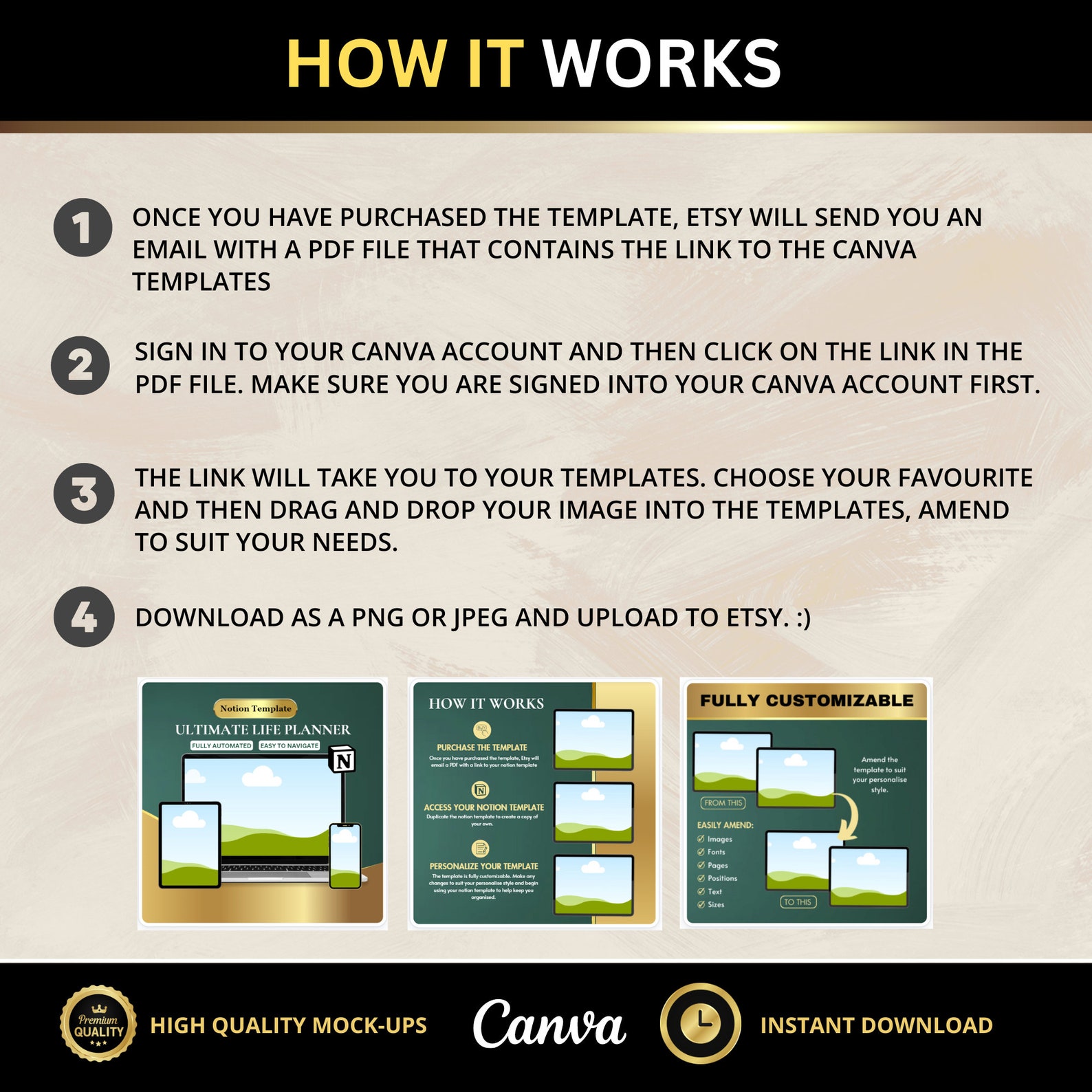 Notion Template Canva Mockups Bundle, 30 Notion Mockup Canva Templates ...