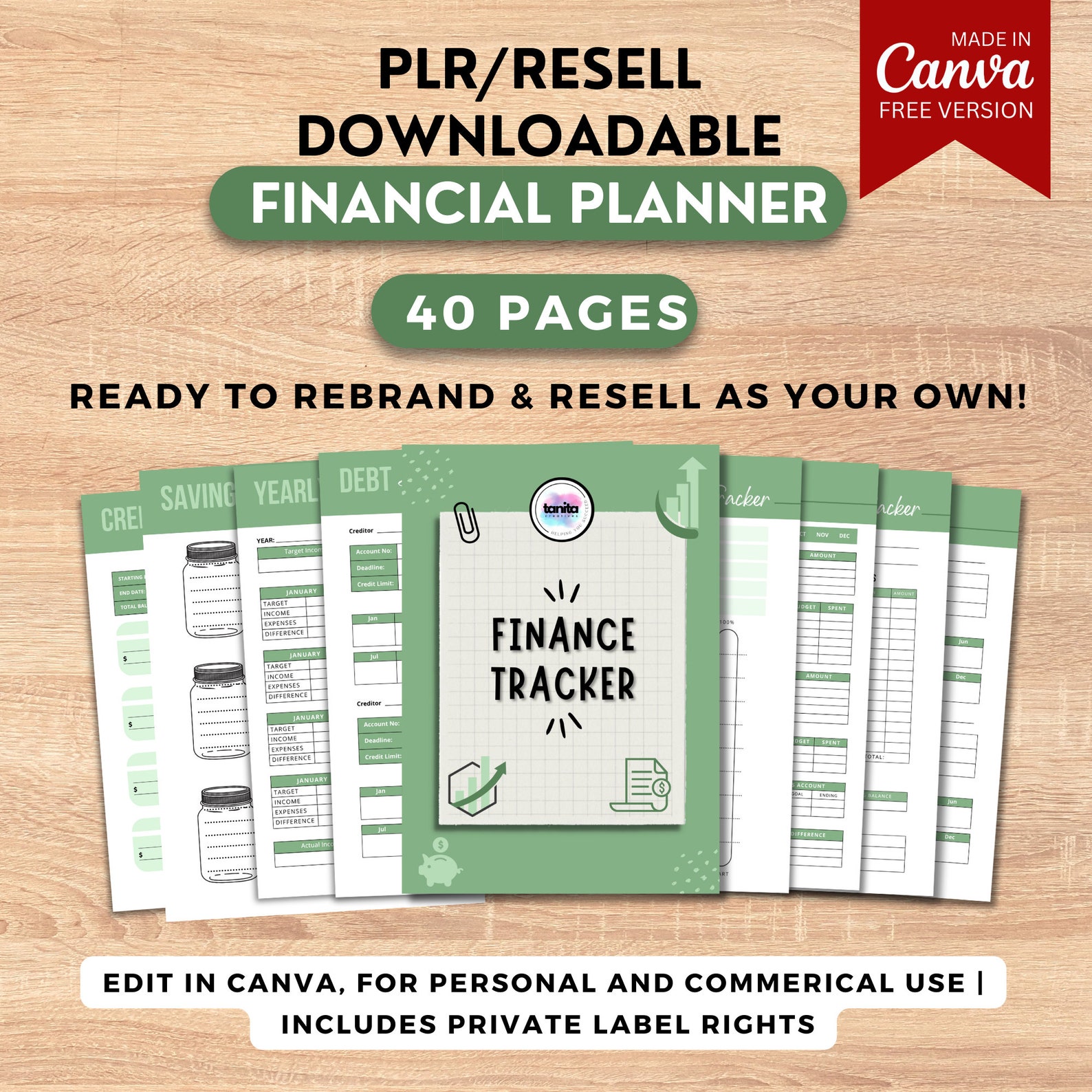 PLR Bundle 2024 | 3 PLR Digital Planners | PLR Goodnotes Planner Bundle ...