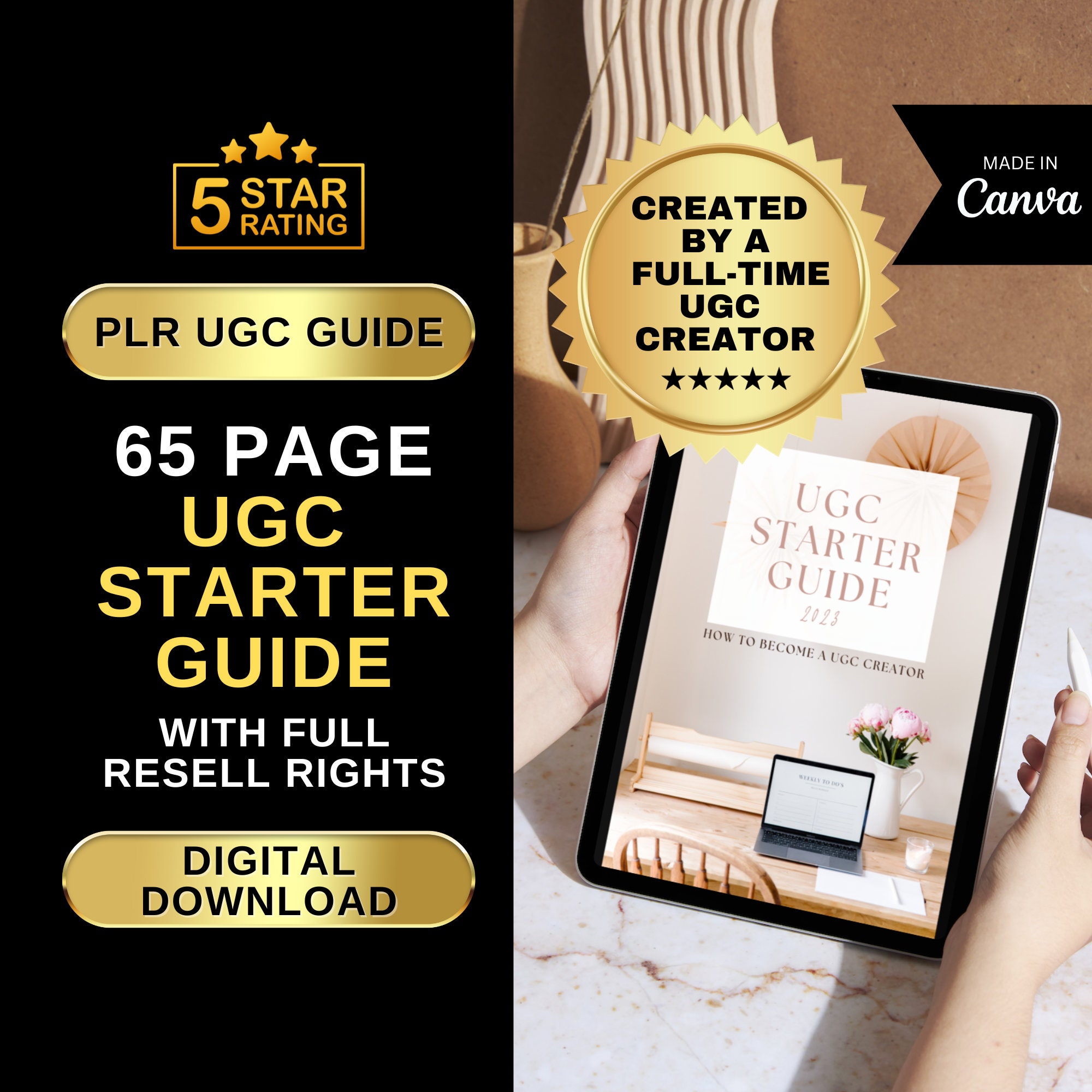 UGC Guide | 65 Page PLR UGC Guide With Resell Rights | Buy the Ugc ...
