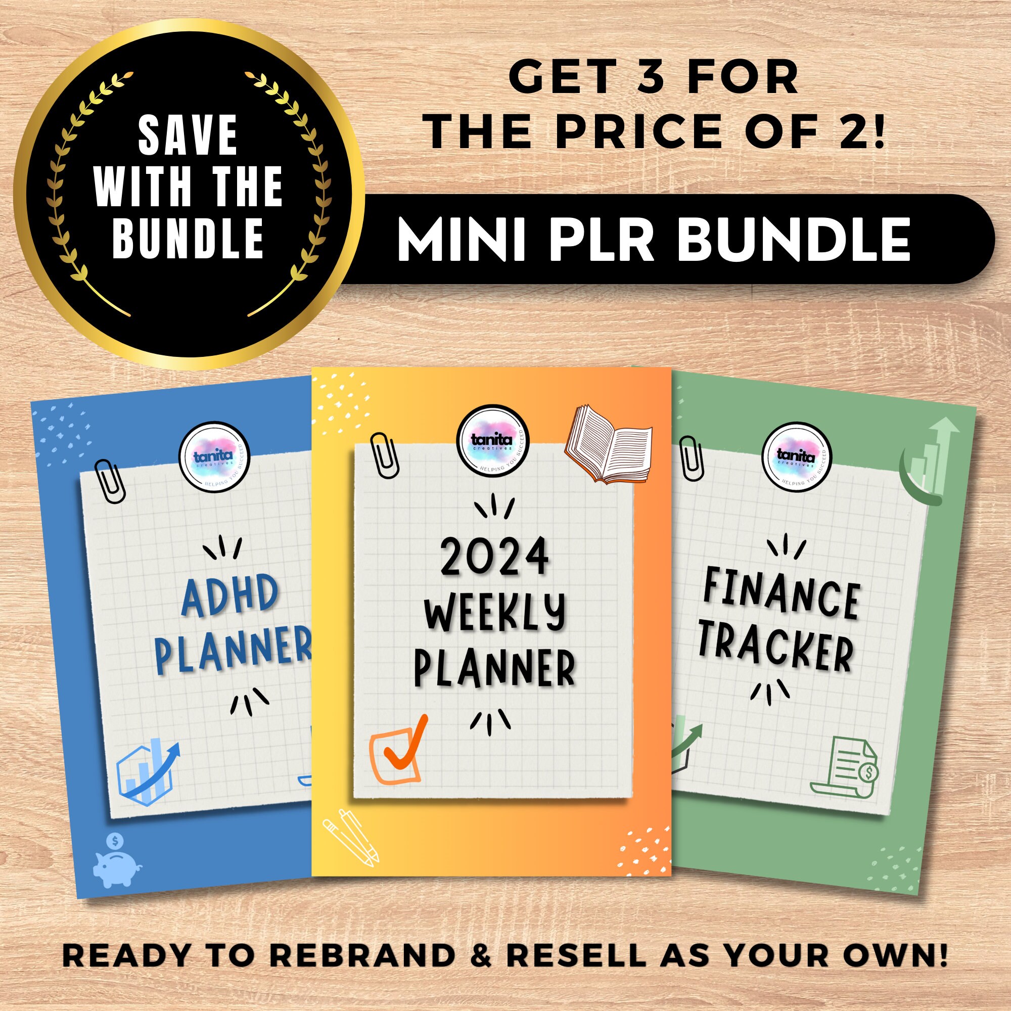 PLR Financial Planner Canva Template | Goodnotes Canva Finance Planner ...