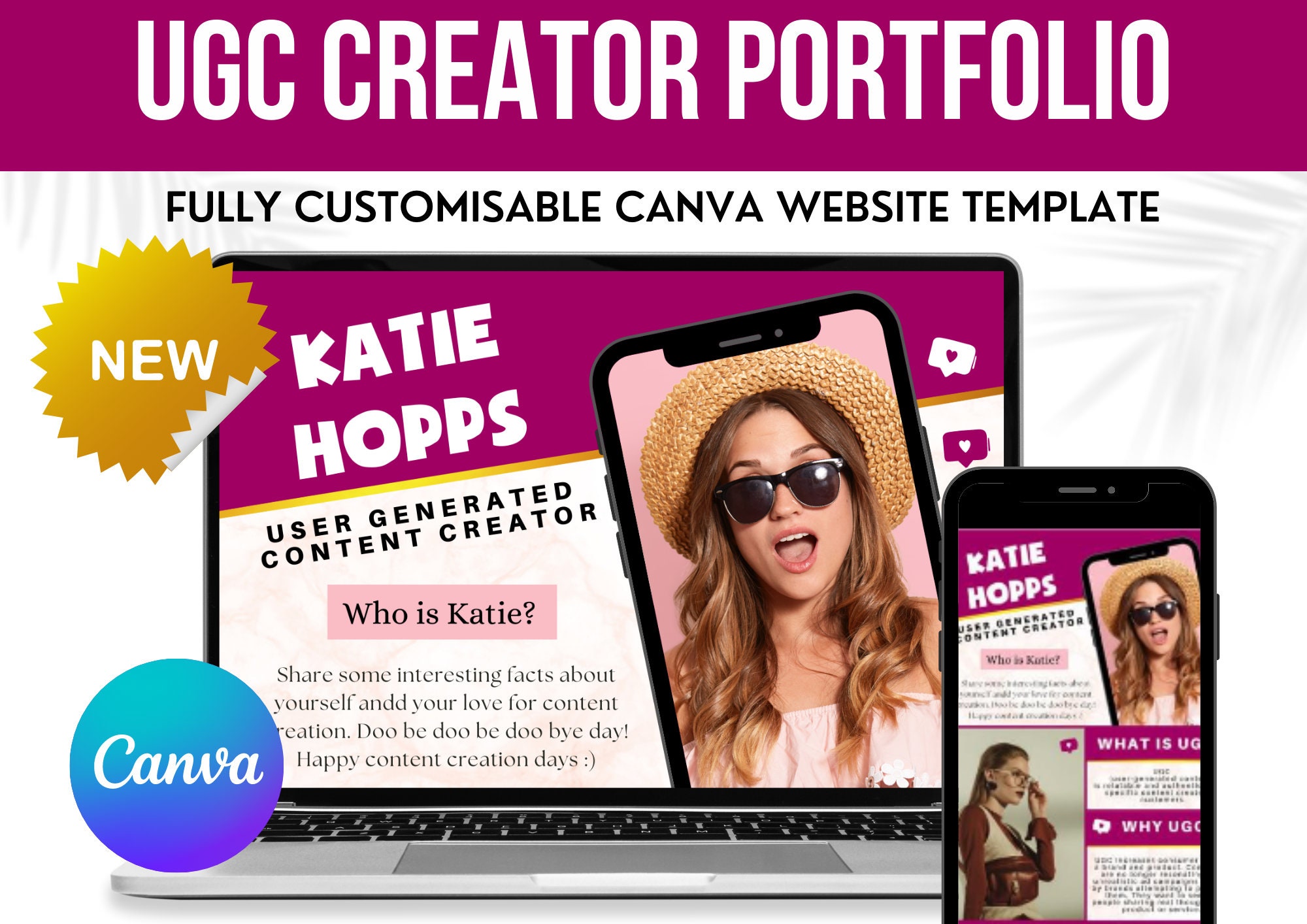 UGC Creator Portfolio UGC Creator Canva Template UGC Etsy UGC Creator Portfolio UGC Creator Canva Template UGC Etsy