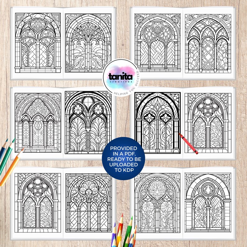 KDP Adult Colouring Book 60 Coloring Pages PDF for Amazon KDP: Kdp ...