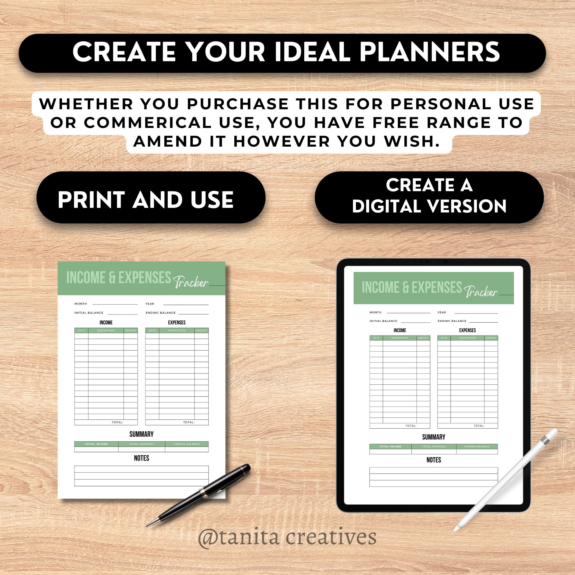 PLR Bundle 2024 | 3 PLR Digital Planners | PLR Goodnotes Planner Bundle ...