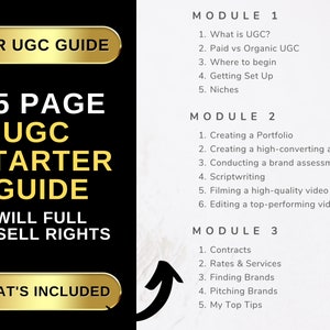UGC Guide 65 Page PLR UGC Guide With Resell Rights Buy the - Etsy UK
