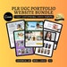PLR UGC Bundle Package Template: Ultimate UGC Canva Portfolio Website ...