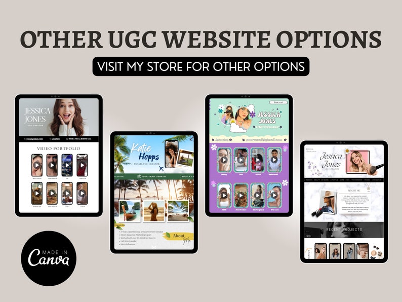 Professional Canva Template, UGC Template Canva Brand Favourite UGC ... Professional Canva Template, UGC Template Canva Brand Favourite UGC ...
