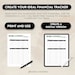 PLR Financial Planner Canva Template | Goodnotes Canva Finance Planner ...
