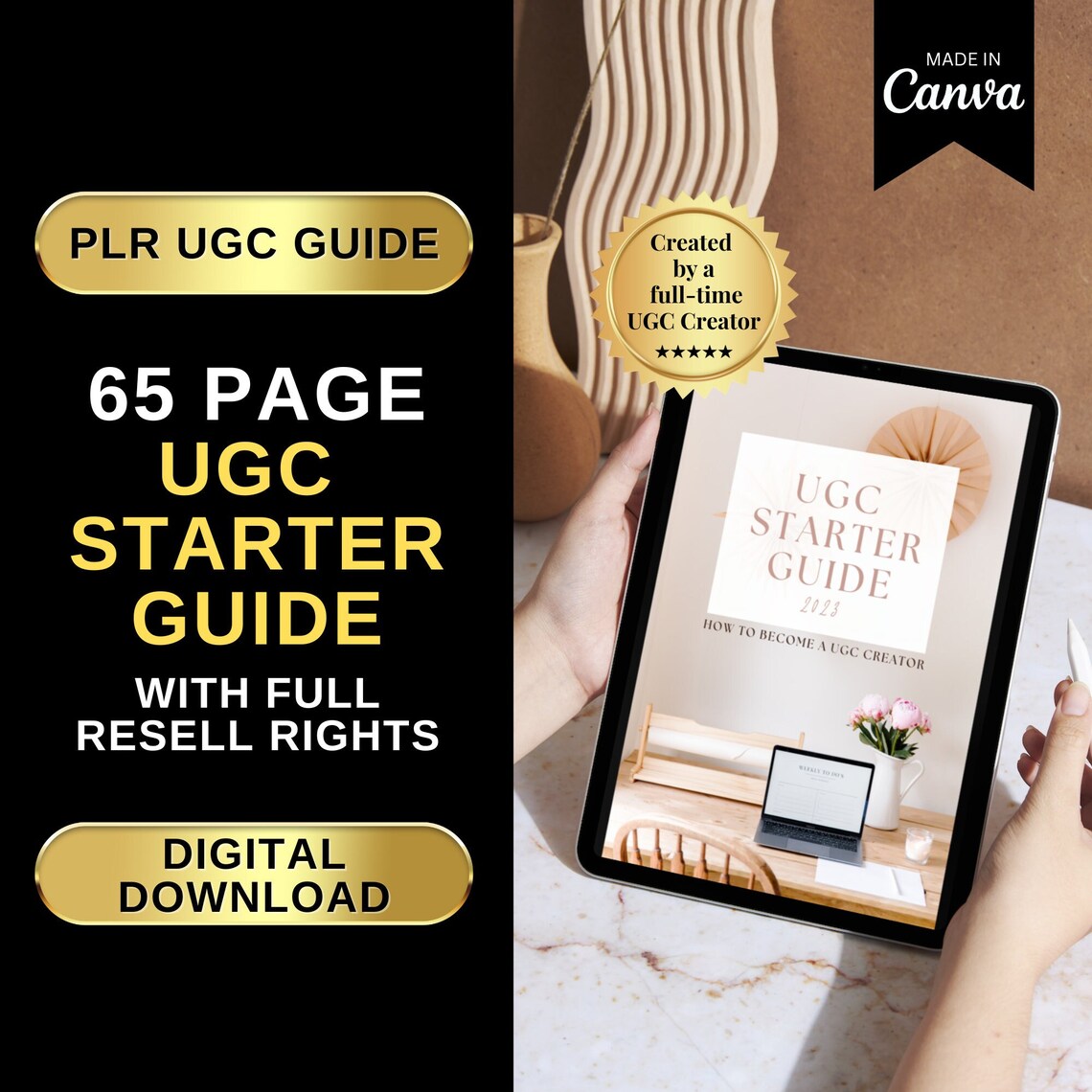 UGC Guide 65 Page PLR UGC Guide With Resell Rights Buy the - Etsy UK