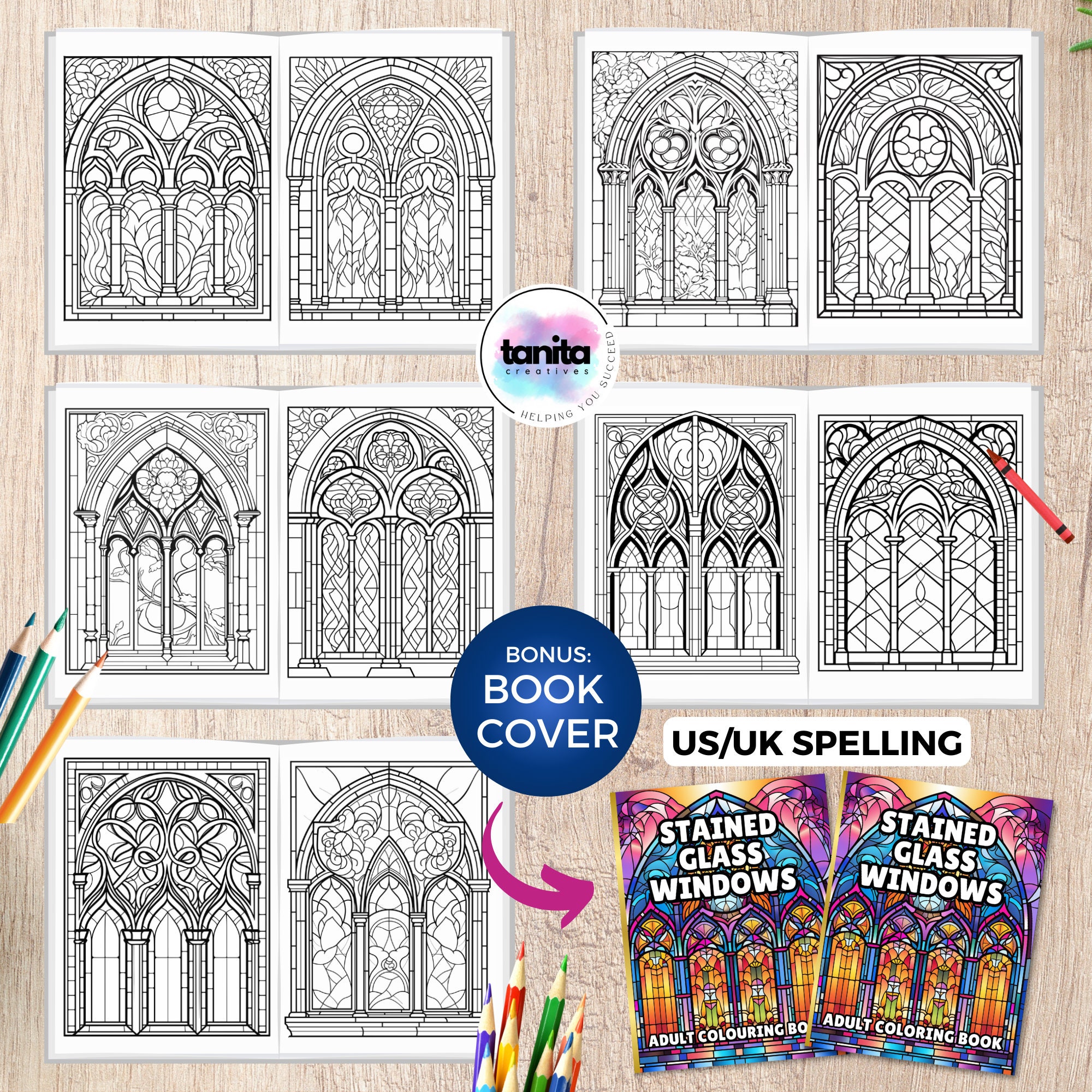 KDP Adult Colouring Book 60 Coloring Pages PDF for Amazon KDP: Kdp ...