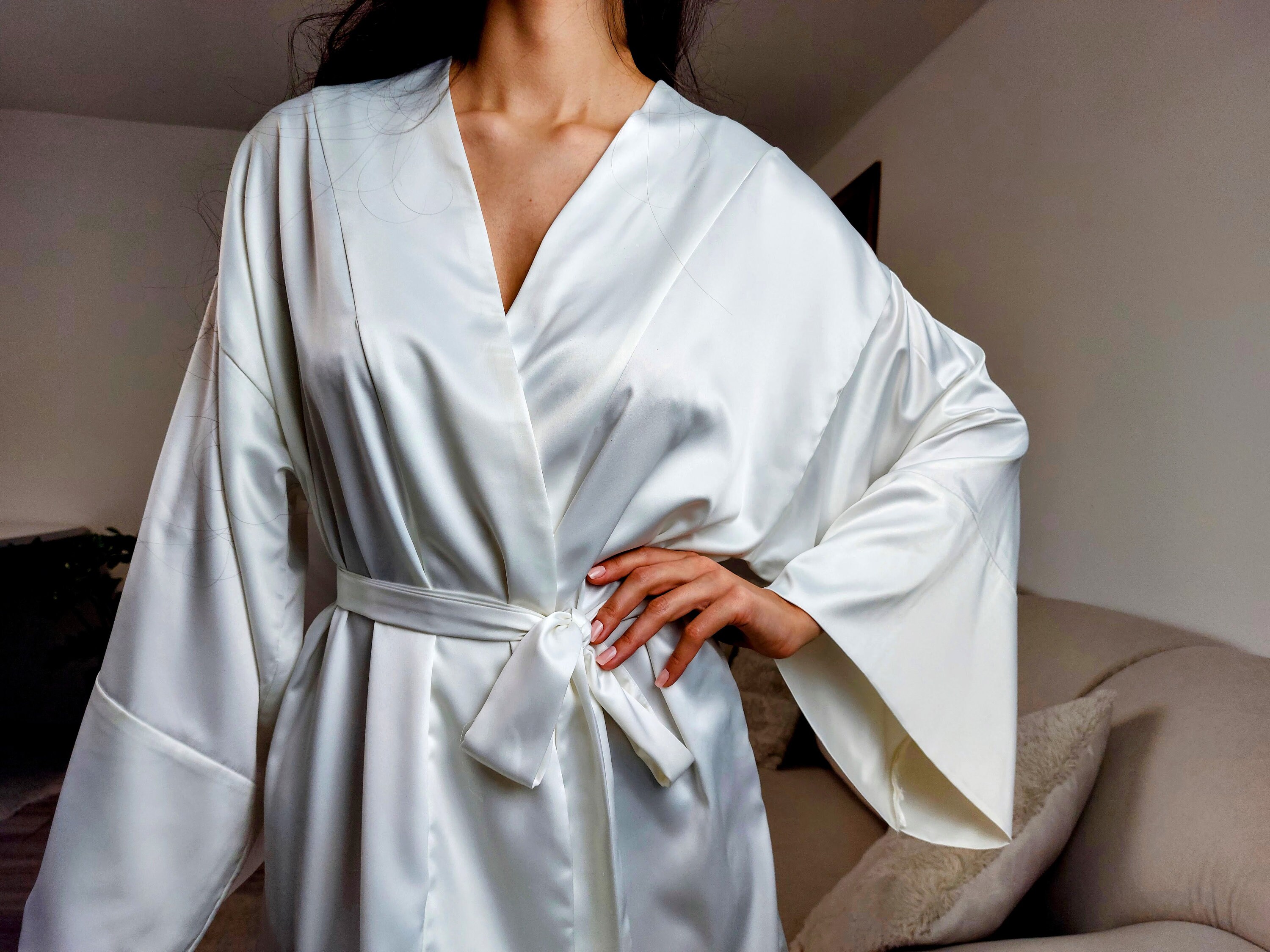 Kimono Robe PDF Pattern, Easy Sewing Project for Beginners, How to Sew ...