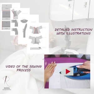 Kimono Robe PDF Pattern, Easy Sewing Project for Beginners, How to Sew ...