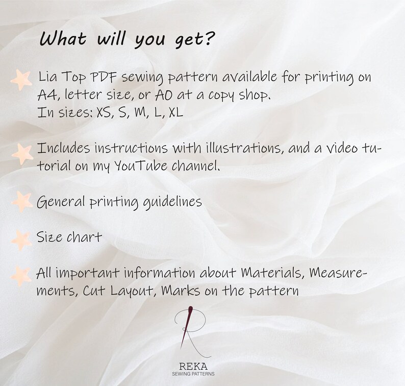 Off Shoulder Top Sewing Pattern, Shirred Crop Top With Puff Sleeves ...