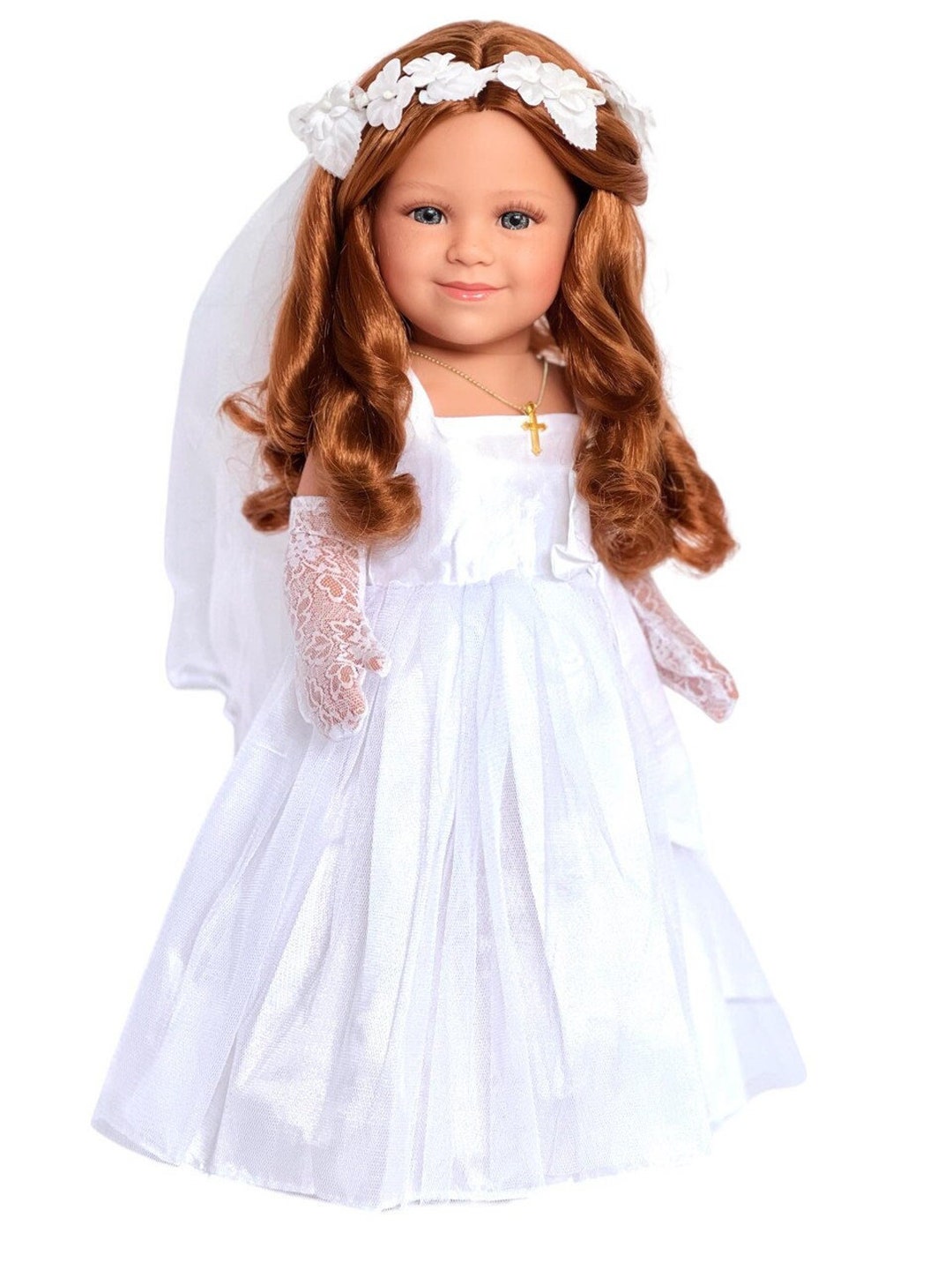 Communion Gown With Accessories for 18 Inch Fashion Girl Dolls - Etsy