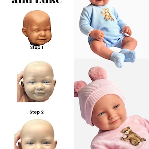 Luke 20 Inch Reborn Baby Dolls- Handmade Reborn Doll - Etsy
