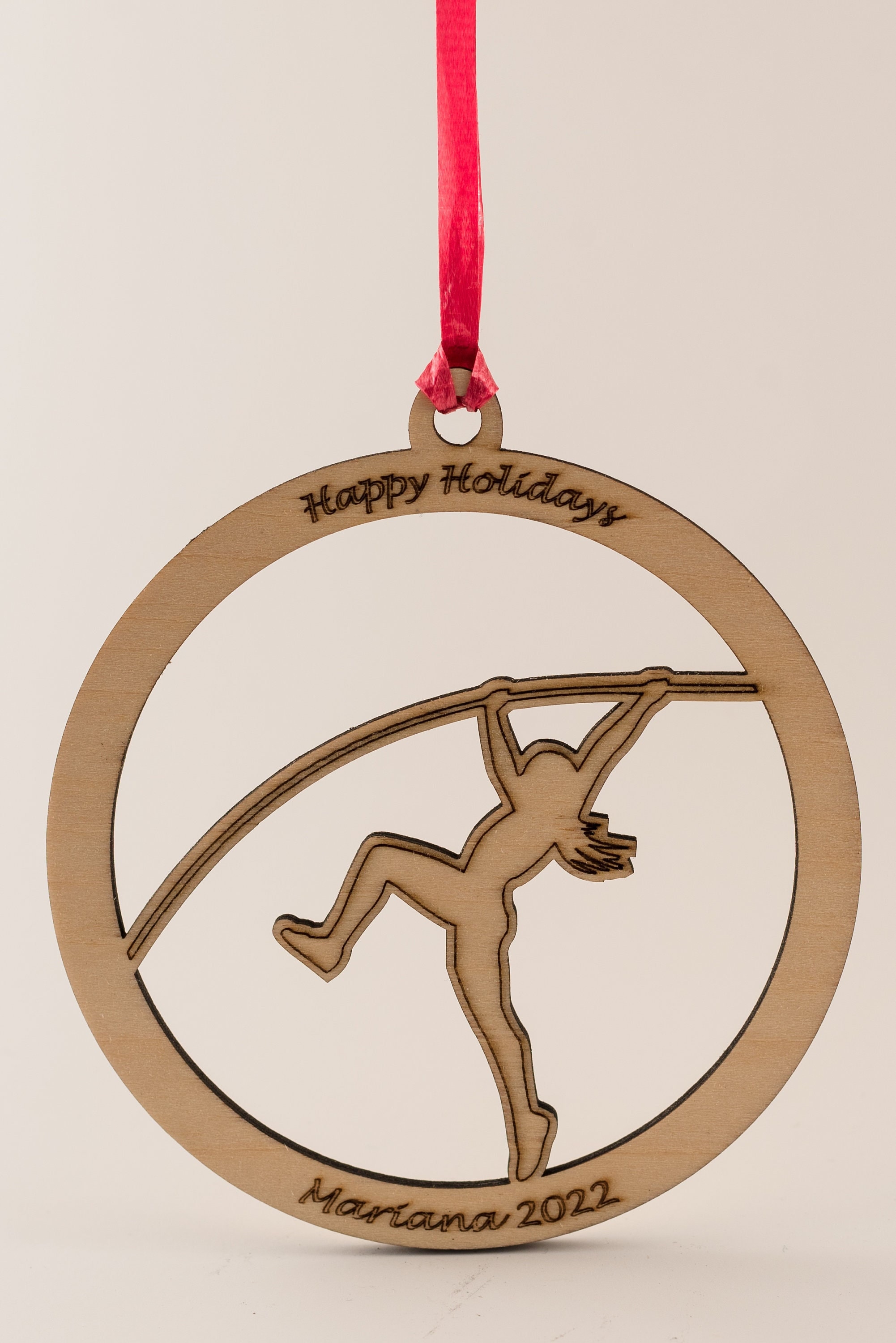 Pole Vault Themed Holiday Ornament - Etsy