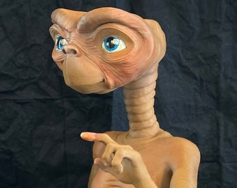 1982 E.T. the Extra-terrestrial Movie Light up Chest ET Alien Action ...