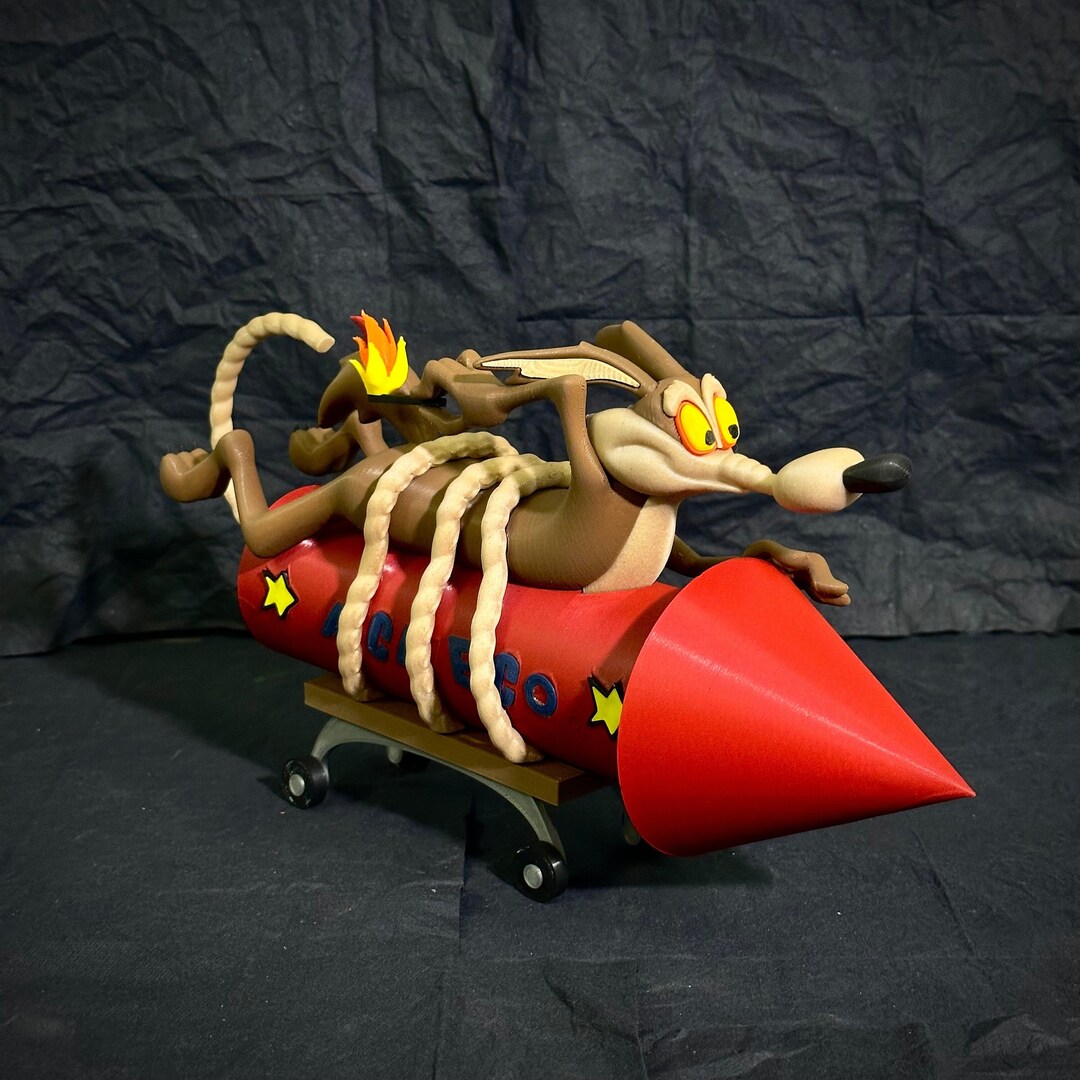 Wille E. Coyote Collectible Looney Tunes Movie Figure - Etsy