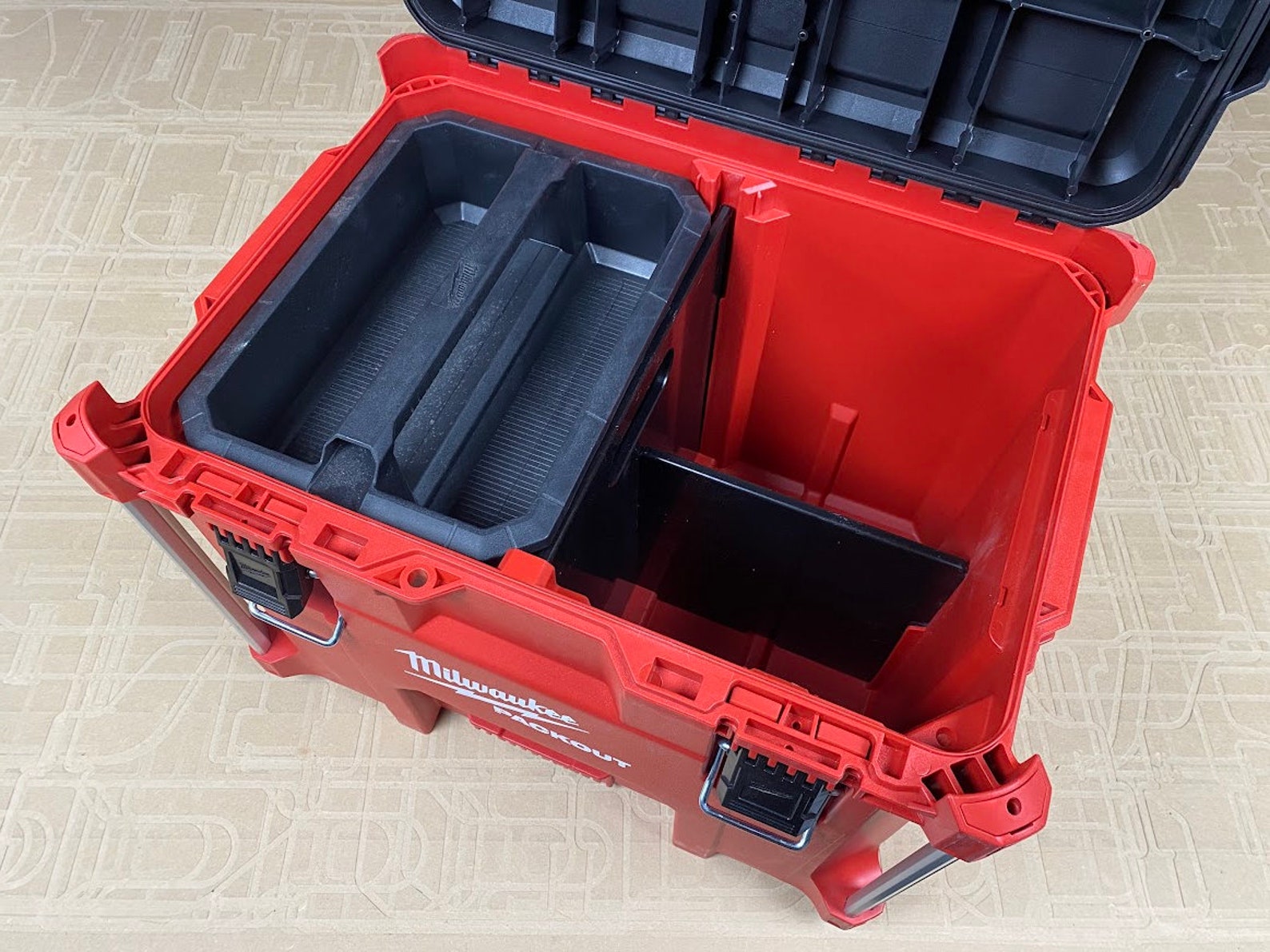 XL Packout Tool Box Divider - Milwaukee Packout Mods Accessories ...