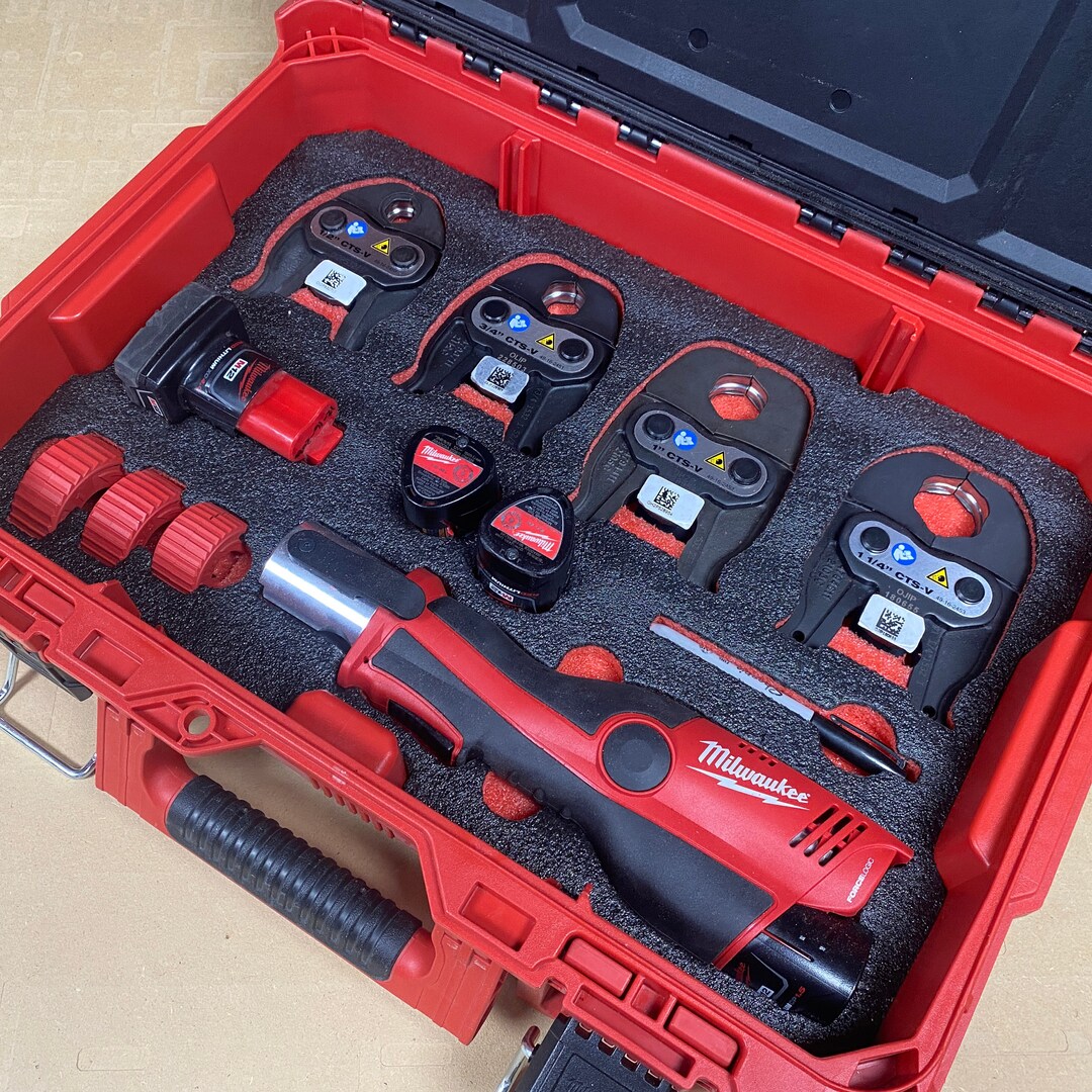 FOAM INSERT to Store M12 Force Logic Press Kit 2473-22 and 1-1/4 Jaw in ...