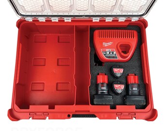 FOAM INSERT to Store M12 Ratchet and Shockwave 43 Piece Socket Set in a ...