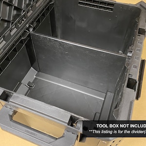 Divider for Toughbuilt Stacktech Large Tool Box - Tools/case NOT ...