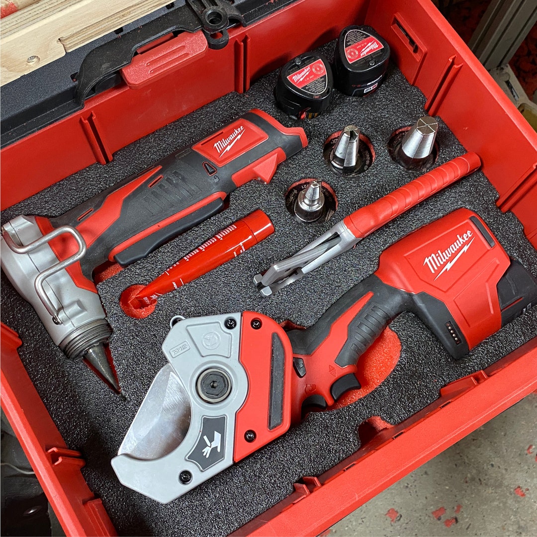 FOAM INSERT to Store M12 Propex Tool Kit and M12 Pvc Pipe Shear 2470-20 ...
