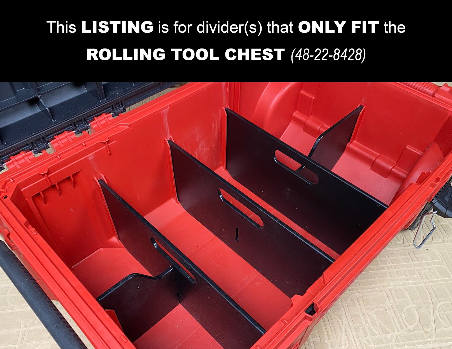 Milwaukee Packout Tool Chest Dividers - Milwaukee Packout Mods ...