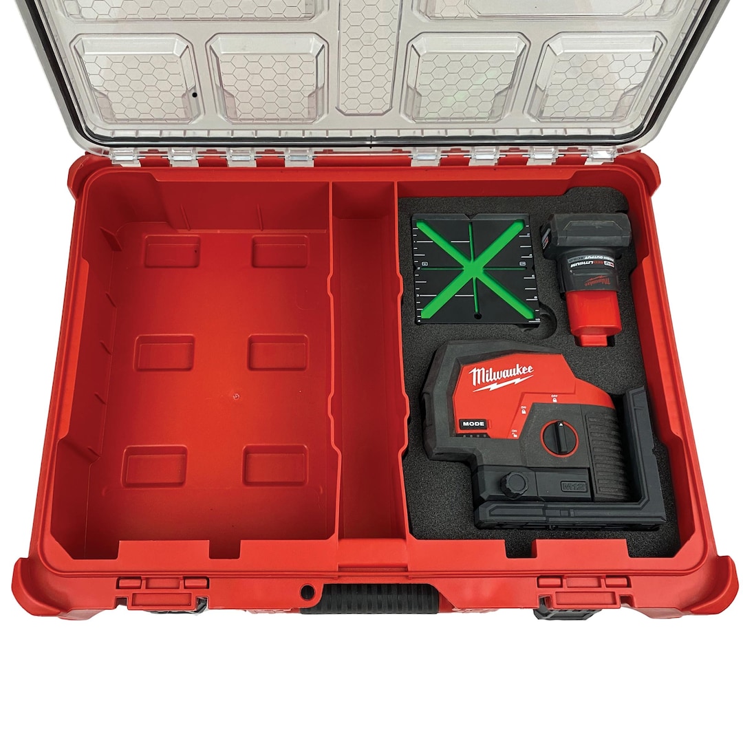 FOAM INSERT to Store M12 Green 125ft Laser 3622-20 in a Milwaukee ...
