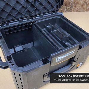 Divider for Toughbuilt Stacktech Large Tool Box - Tools/case NOT ...